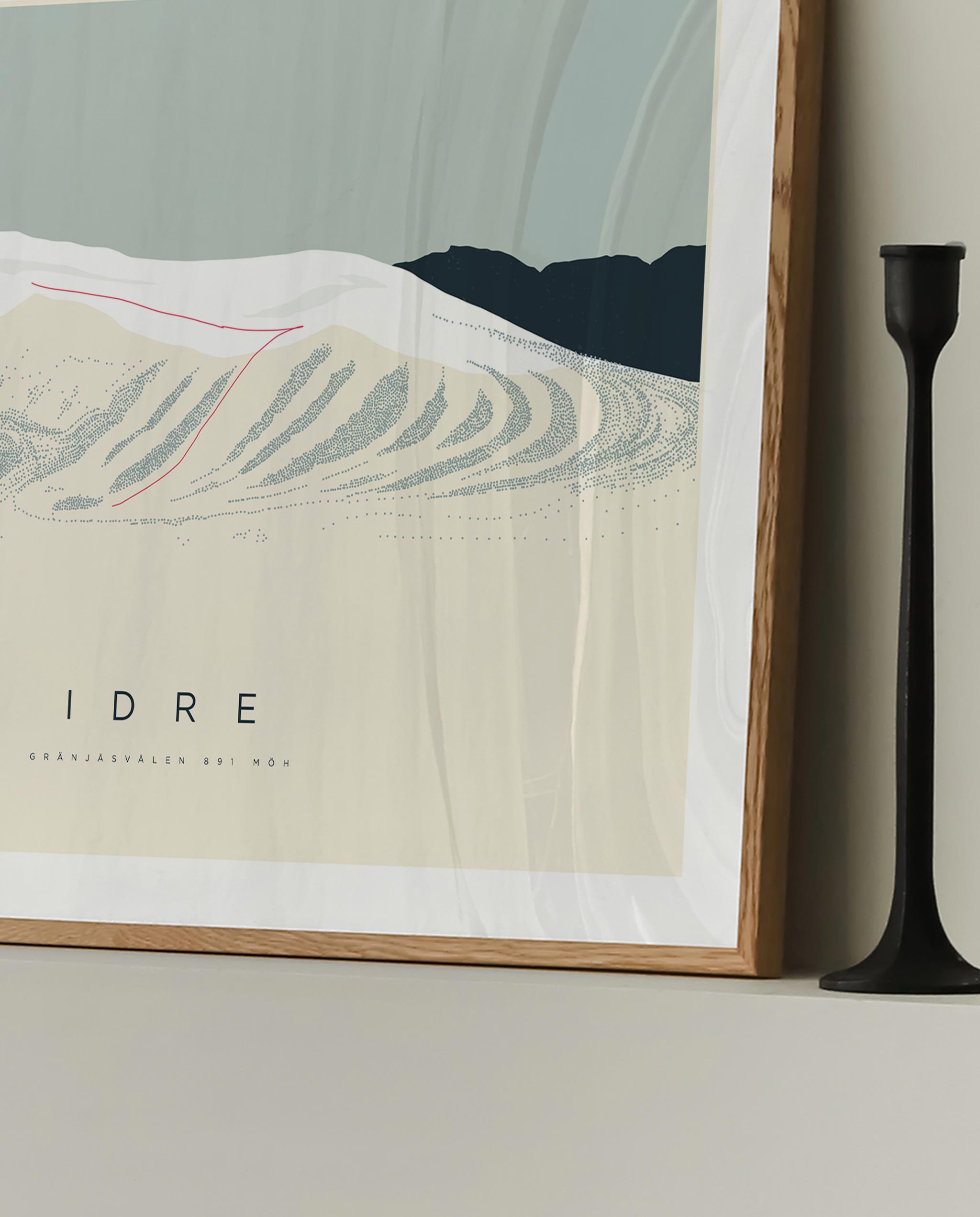 Unik fjällposter ♥ Idre - Fjällbjörk – Fjelltopp